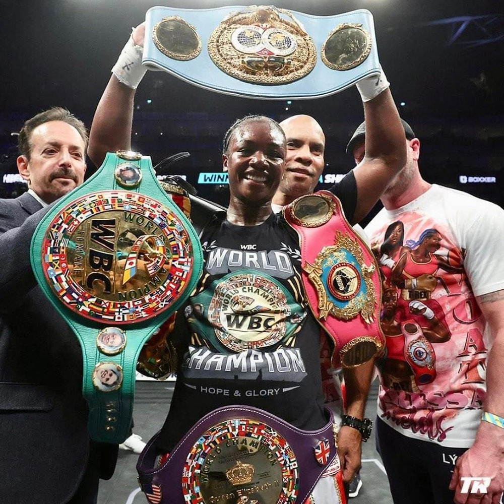 Claressa Shields Is The BWAA 2022 Female Fighter Of The Year