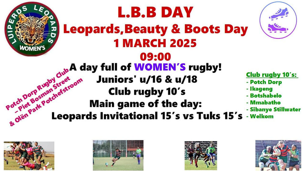 Leopards - Beauty and Boots Day - Women's Rugby Takes Centre Stage in ...