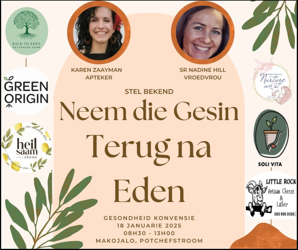 Neem die Gesin Terug na Eden - Jou Pad na Gesonde Gewoontes | The Go-To Guy