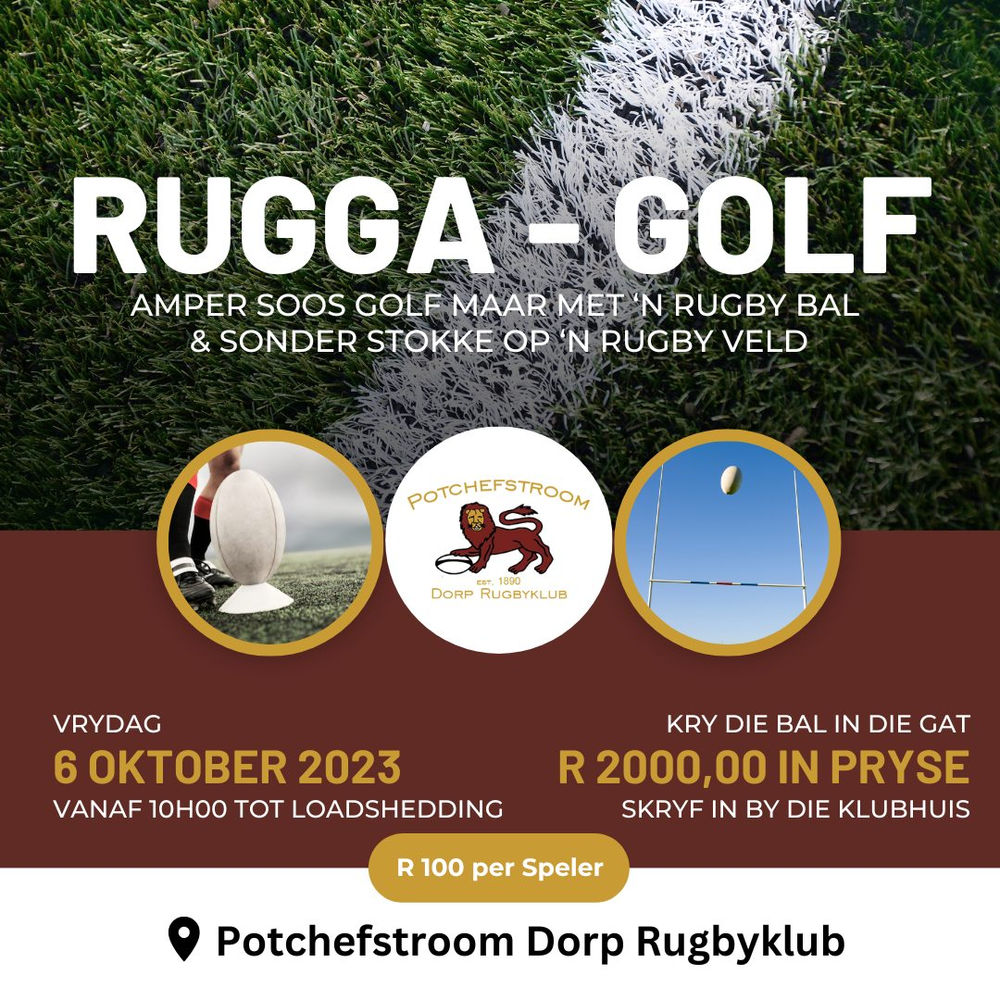 Rugga-Golf: Die Unieke Sportgebeurtenis van die Jaar Sal in ...