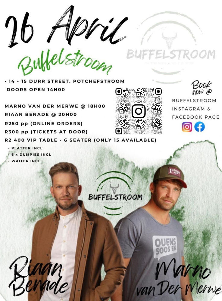 Riaan Benade and Marno van der Merwe Live at Buffelstroom | The Go-To Guy