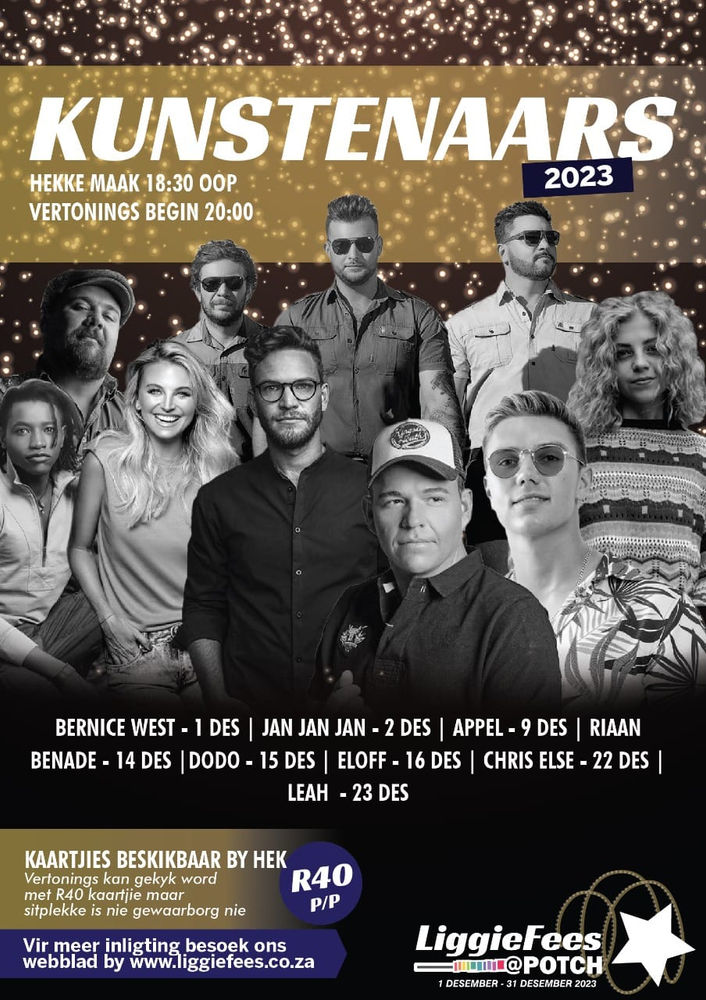 Liggiefees in Potchefstroom Vier Musiek en Lig met Appel | The Go-To Guy