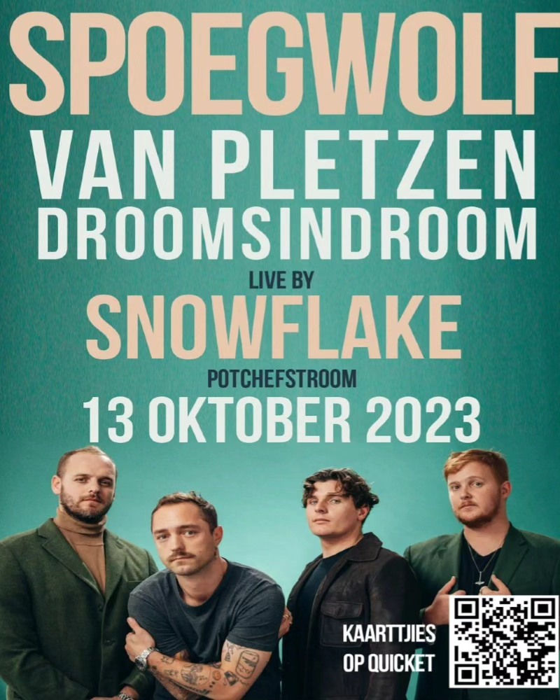 Spoegwolf, Van Pletzen & Droomsindroom to Ignite Potchefstroom's Night ...