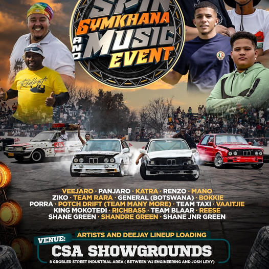 Spin, Music, and Thrills - Potchefstroom's CSA Spin Gymkhana and Music ...