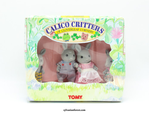 Babblebrook Grey Rabbit Family | Terra's Sylvanians