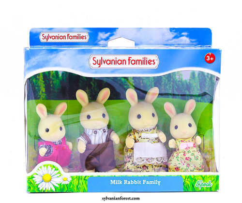 Periwinkle Milk Rabbit Family | Terra's Sylvanians