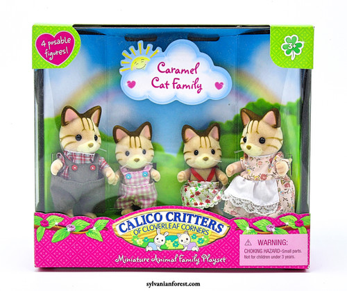 Caramel Cat Family | Terra's Sylvanians