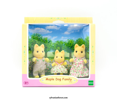 Paperbark Maple Dog Family | Terra's Sylvanians