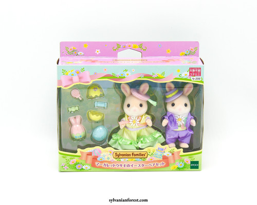 Marguerite Rabbit Easter Pair | Terra's Sylvanians
