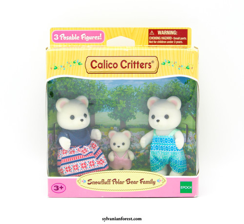 Snowfluff Polar Bear Family | Terra's Sylvanians