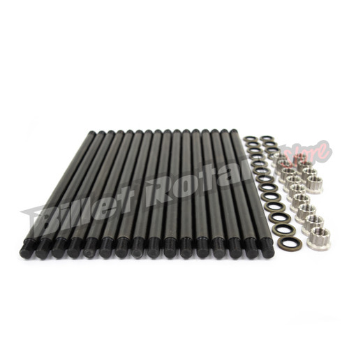 SCR 12.7mm 13B Rotary Engine Stud kit with M10X100 front thread ...