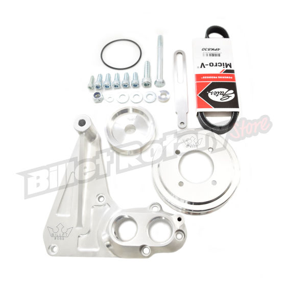 f-billet-boss-water-pump-outlet-inlet-adaptor-top-alternator-mounting-kit