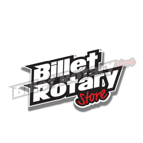 Billet Rotary Store Stacker Logo Sticker | billet-rotary-store