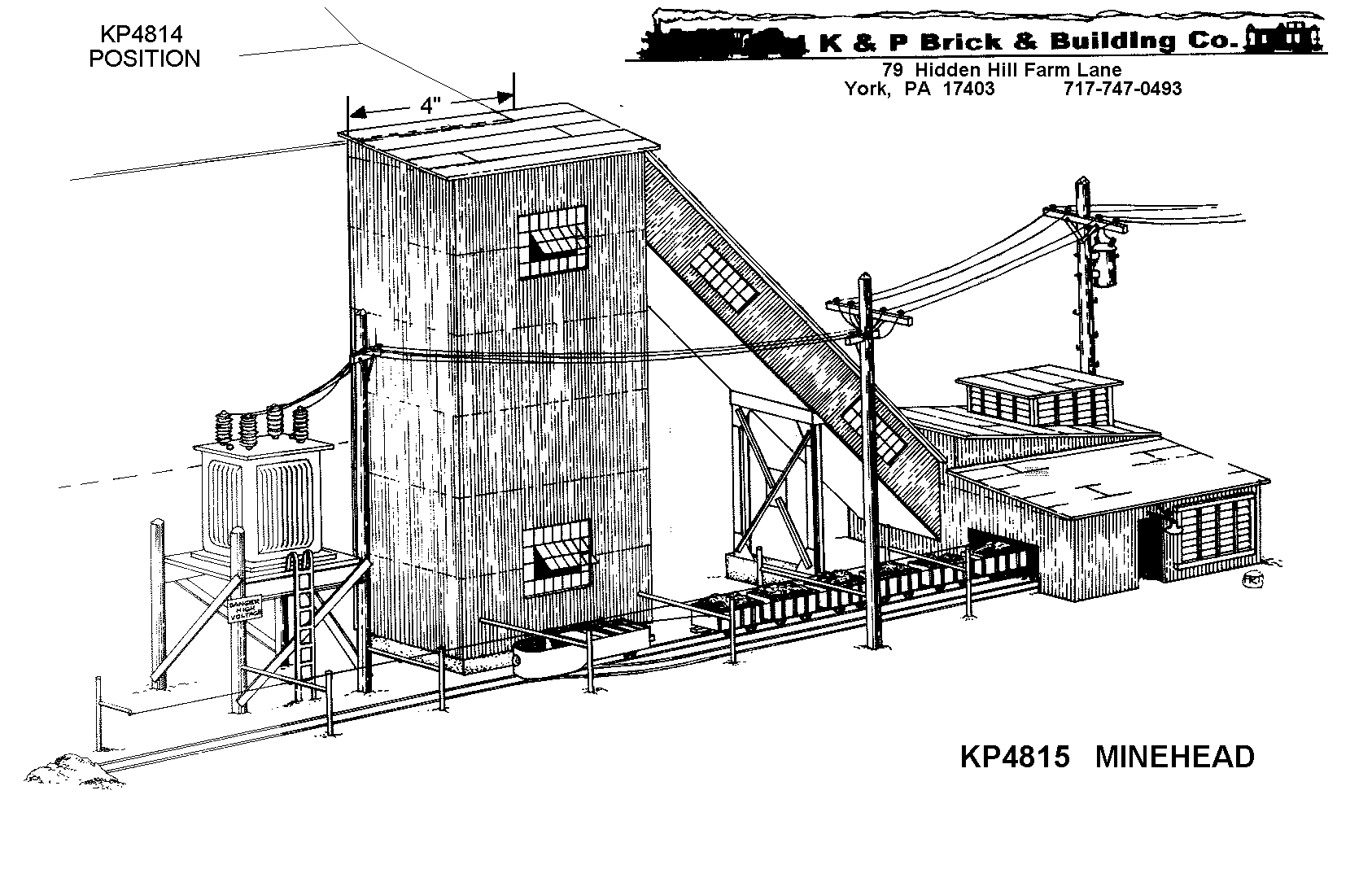 KP4815 Mine Head 'O' Gauge | Mysite