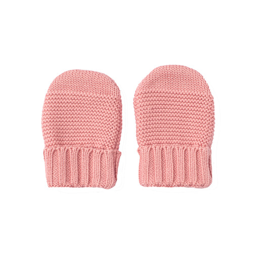 Blush Pink Baby Mittens | Toffee Moon