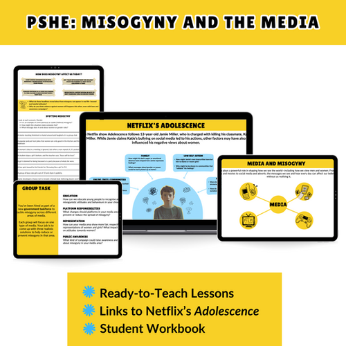 PSHE: Misogyny and the Media | Happy Teacher Hub