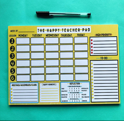 The Happy Teacher Pad | Happy Teacher Hub