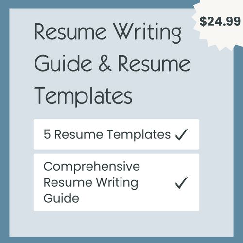 Resume Templates and Resume Writing Guide | Amlode Employment