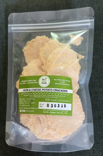 Herb & Cheese Potato Crackers | MPP website