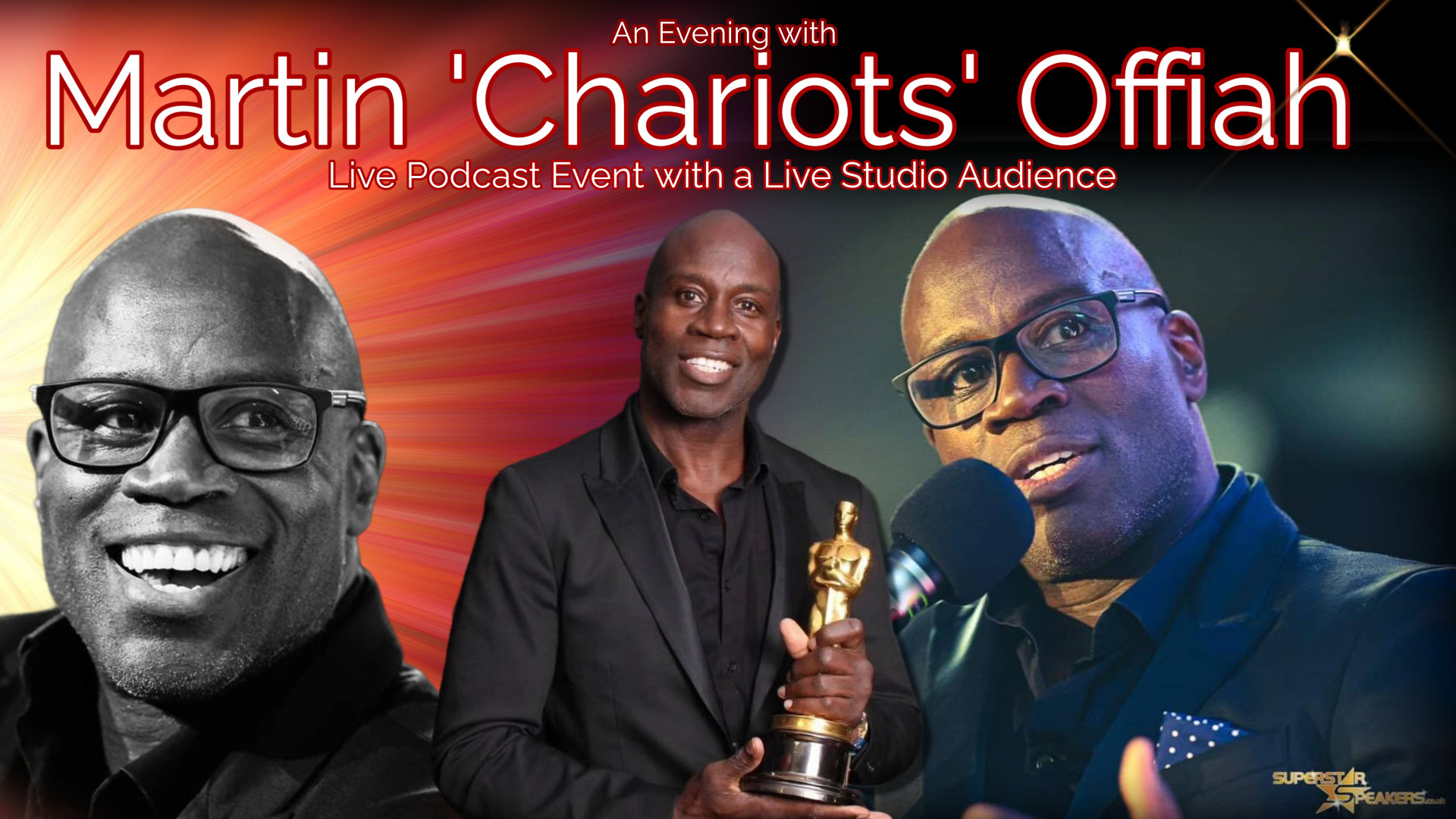 An evening with Martin Offiah - 2nd March 2024 - Mansfield | Superstar ...