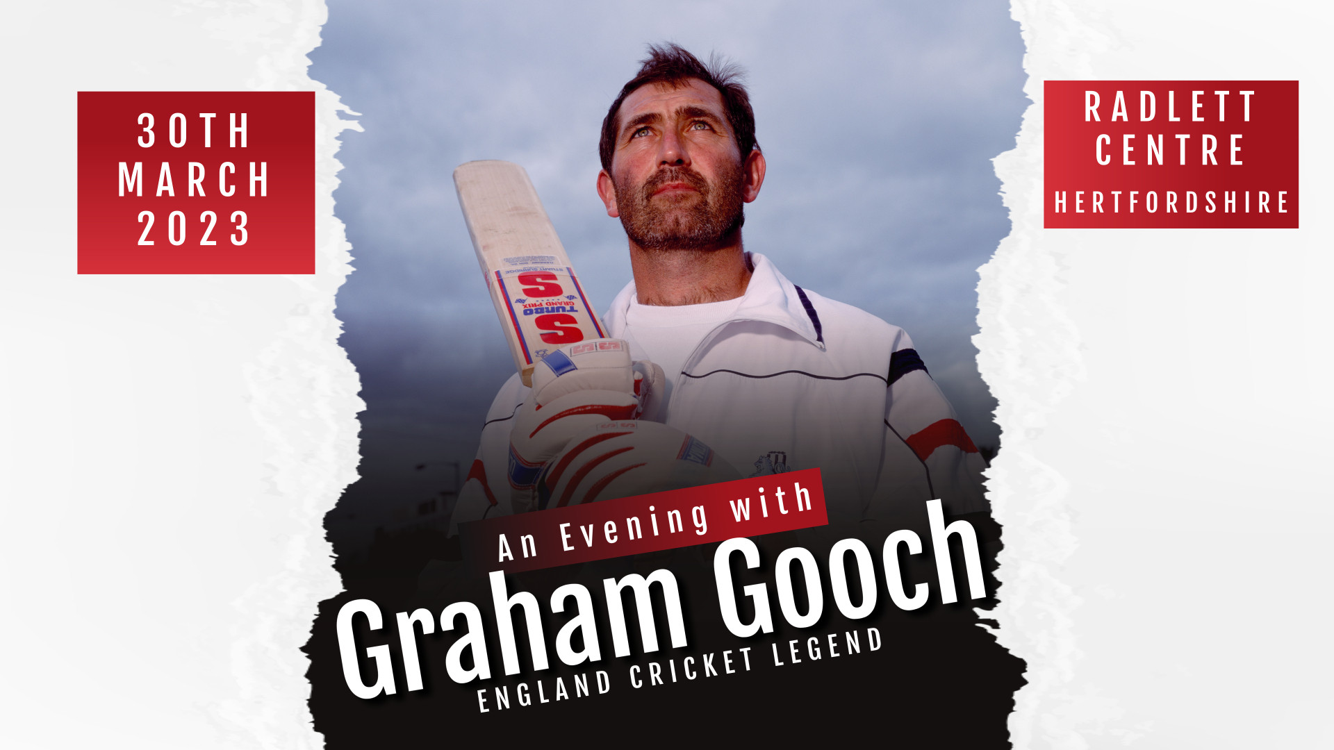 An evening with Graham Gooch | Superstar Speakers