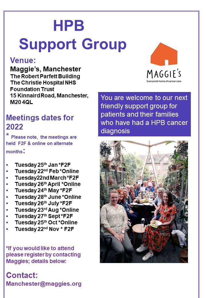 Manchester HPB Support group