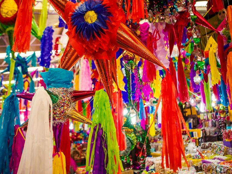 La piñata mexicana y sus orígenes.