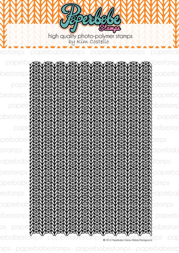 Ribbed Background Stamp Set | Paperbabe Stamps