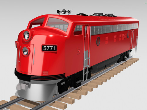 1.6" EMD F7A Locomotive | Jt Engineering
