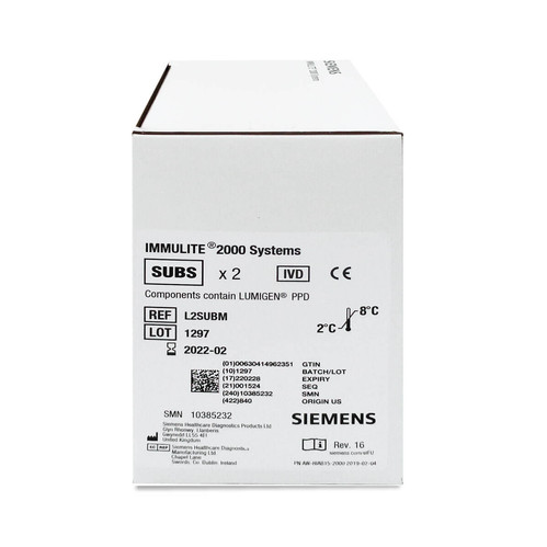 Siemens Immulite 2000 Substrate Module 2 Bottles | Scientific Supplies ...