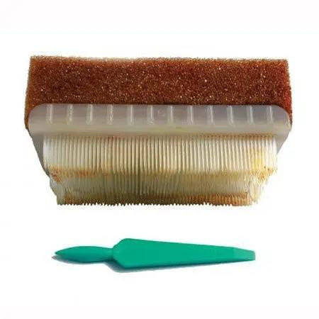 EZ Surgical Scrub Brush 205 with Sponge Impregnated with Povidone ...