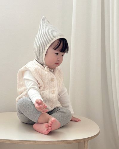 Quilted LALA Baby Vest | LaLa Land Kids Australia