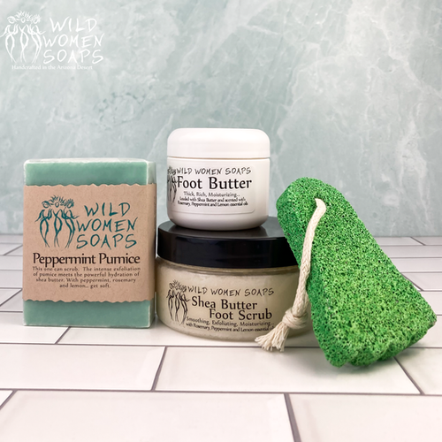The Foot Spa Gift Set | Wild Women Soaps