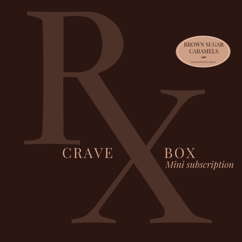 Caramel Crave Rx Box (mini size) | Brown Sugar Caramels