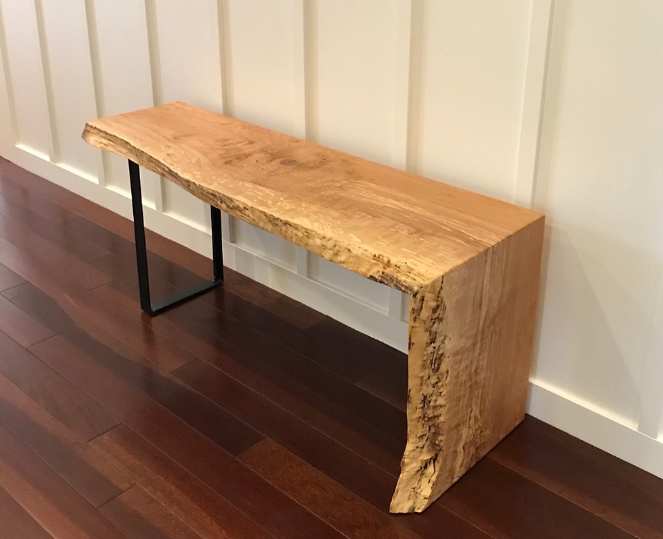 Live Edge Bench | ryanboonedesign