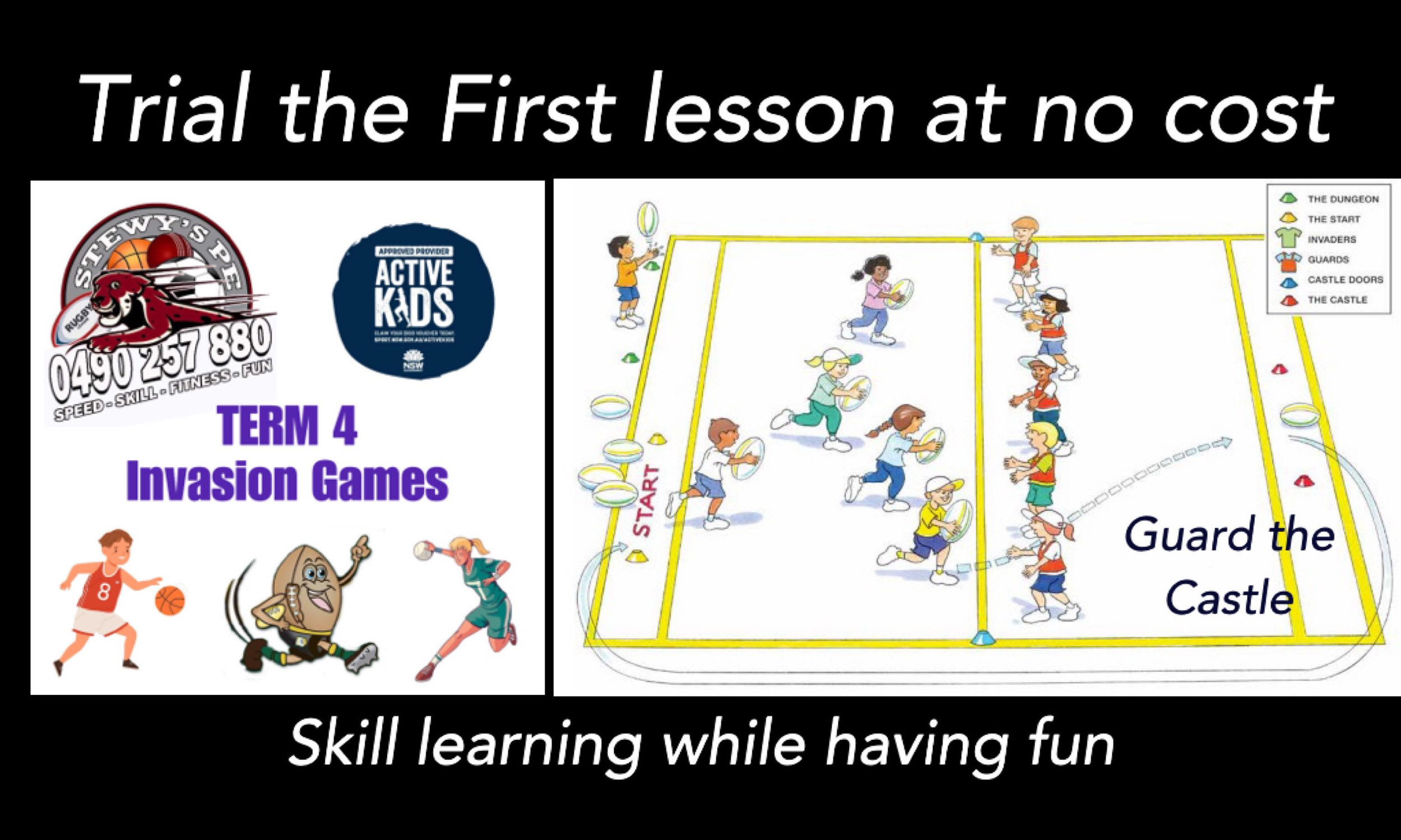 Trial the first Lesson | STEWY'S PE