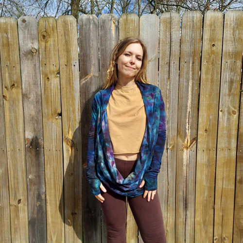 Small - Infinity Shrug | Funky Sunshine