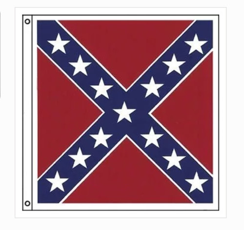 52"x52"Square Battle polyester Flag | Webster Confederate