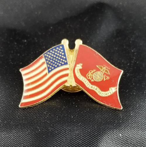 American & Marine Flag Hat Pin | Webster Confederate
