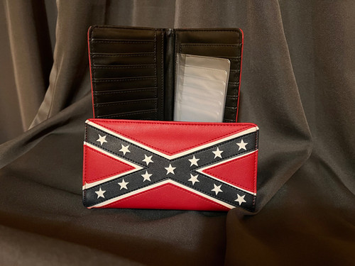 Mens confederate wallet | Webster Confederate