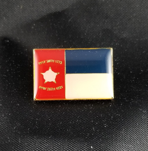 North Carolina Republic Flag Hat Pin | Webster Confederate