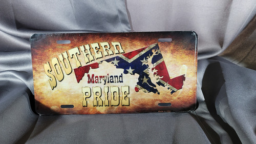 Maryland Southern Pride license plate | Webster Confederate