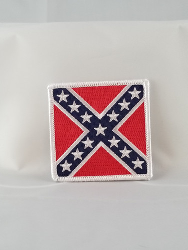 Square Battle flag patch | Webster Confederate