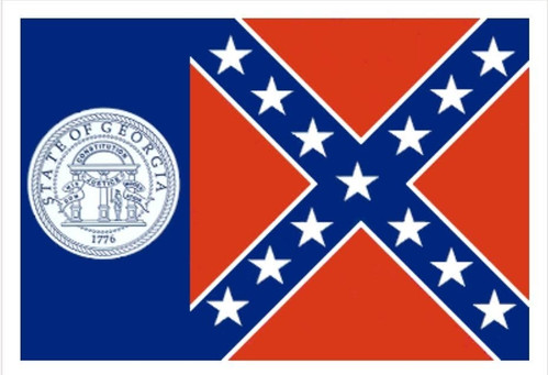 Georgia Rebel flag | Webster Confederate