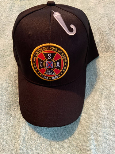 CSA Southern Cross of Honor Ball Cap | Webster Confederate