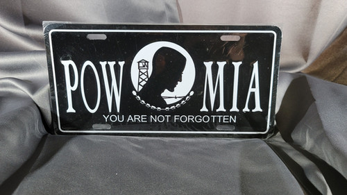 POW * MIA license plate | Webster Confederate