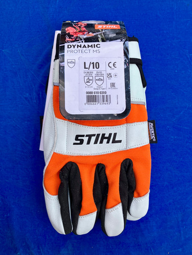 STIHL Dynamic Protect Safety Anti Cut Gloves (Large) # 0088 610 0310 ...