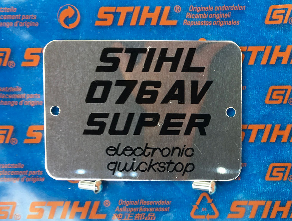 STIHL Model Plates | Outbushman