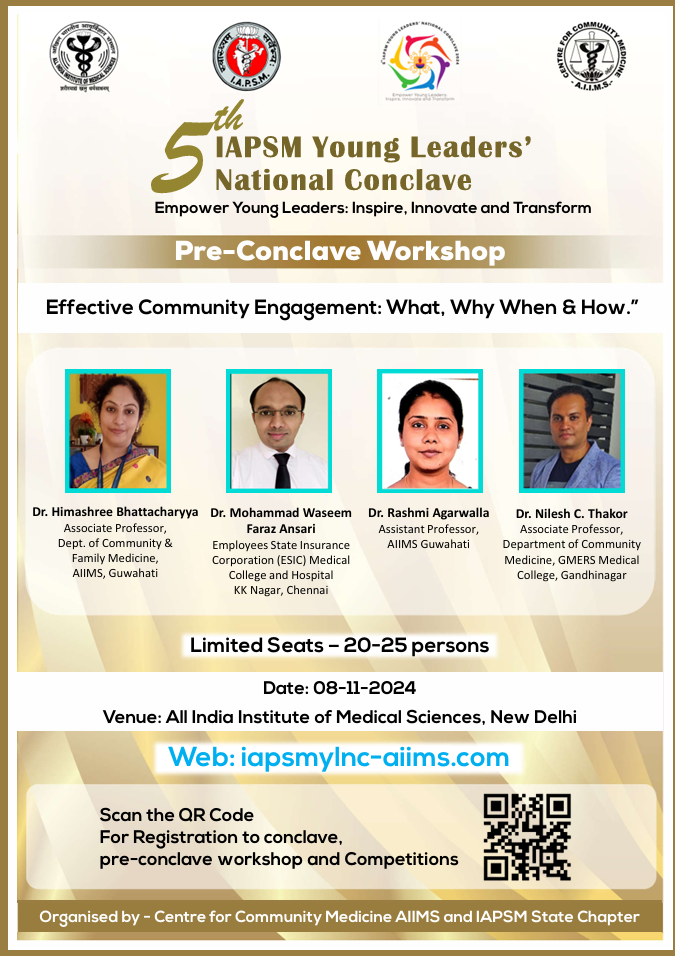 5th IAPSM Young Leaders’ National Conclave-Pre Conclave Workshop | PH ...