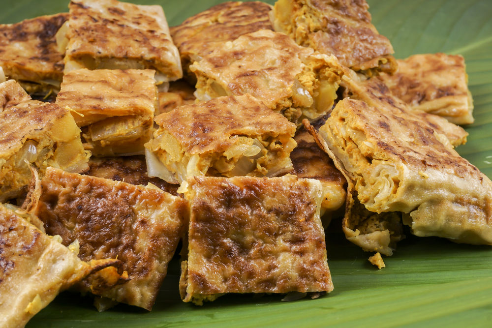 Murtabak from Malaysia & Tavaa Roti or Mughlai Paratha from India